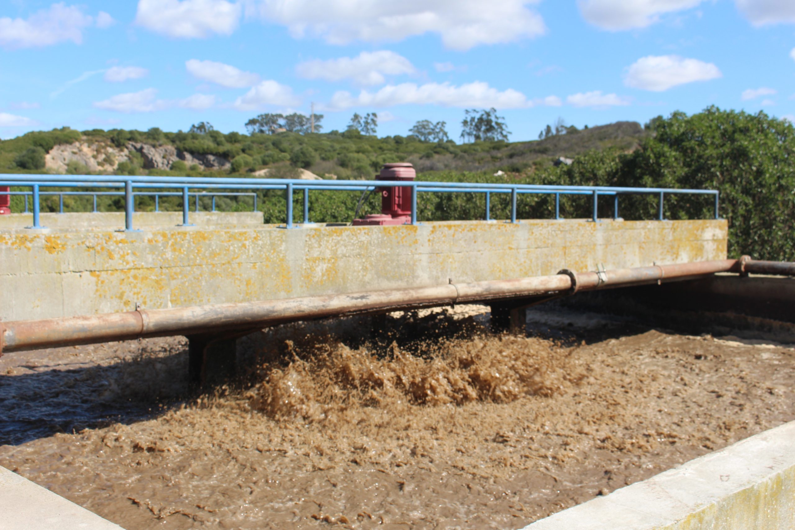 Beneficiação da ETAR da Cavaleira avança no terreno - SMAS Sintra